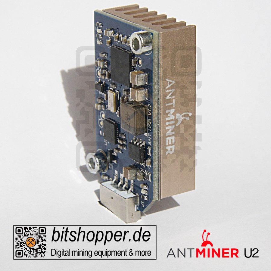 AntMiner U2+ USB ASIC Miner bis 2,4 GH/s - bitshopper.de