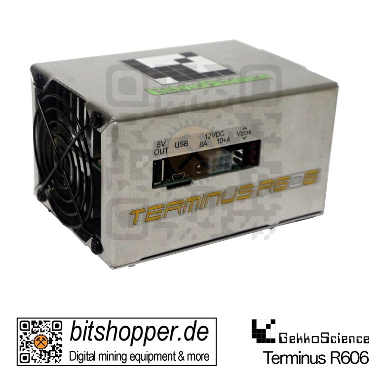 USB-Stick Miner GekkoScience 2Pac 5-25 GH/s (33 GH/s max.)