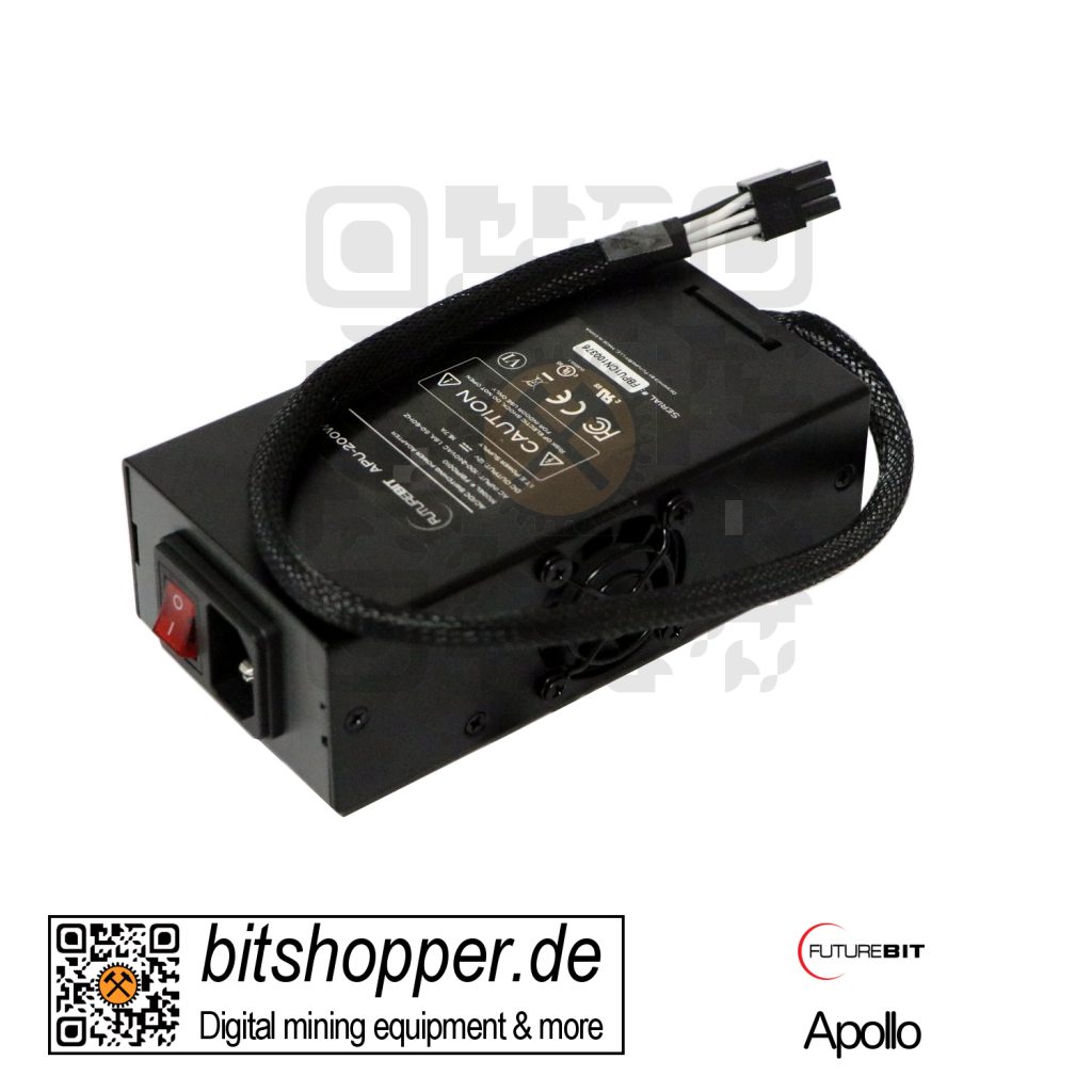 Scrypt Pod Miner bitshopper Futurebit Apollo (100-140 MH/s) (with PSU ...