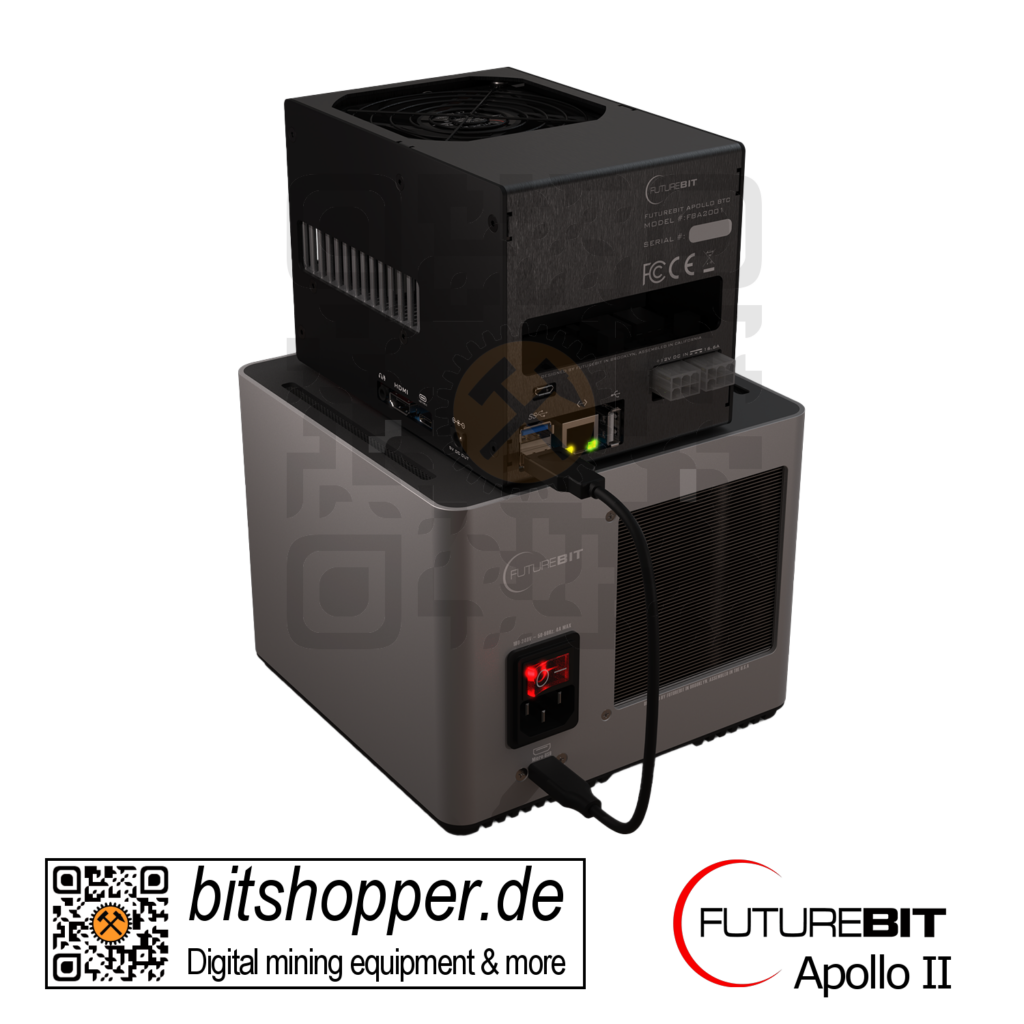 Futurebit BTC Miner Apollo II - bitshopper.de
