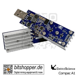 USB-Stick Miner GekkoScience Compac F 200-350 GH/s