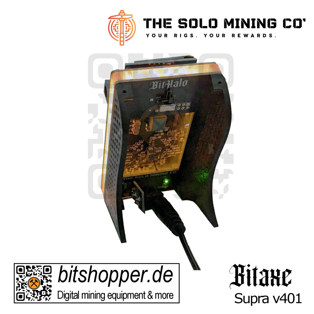 Bitaxe Supra v401 Open Source Bitcoin Miner - bitshopper.de